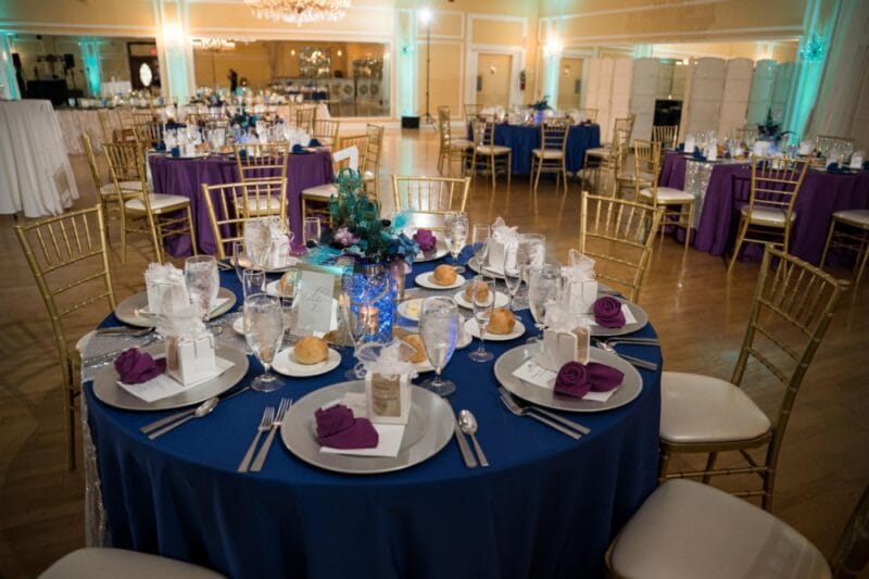 Guest Table Linens - Assorted Colors - Falls Manor Catering